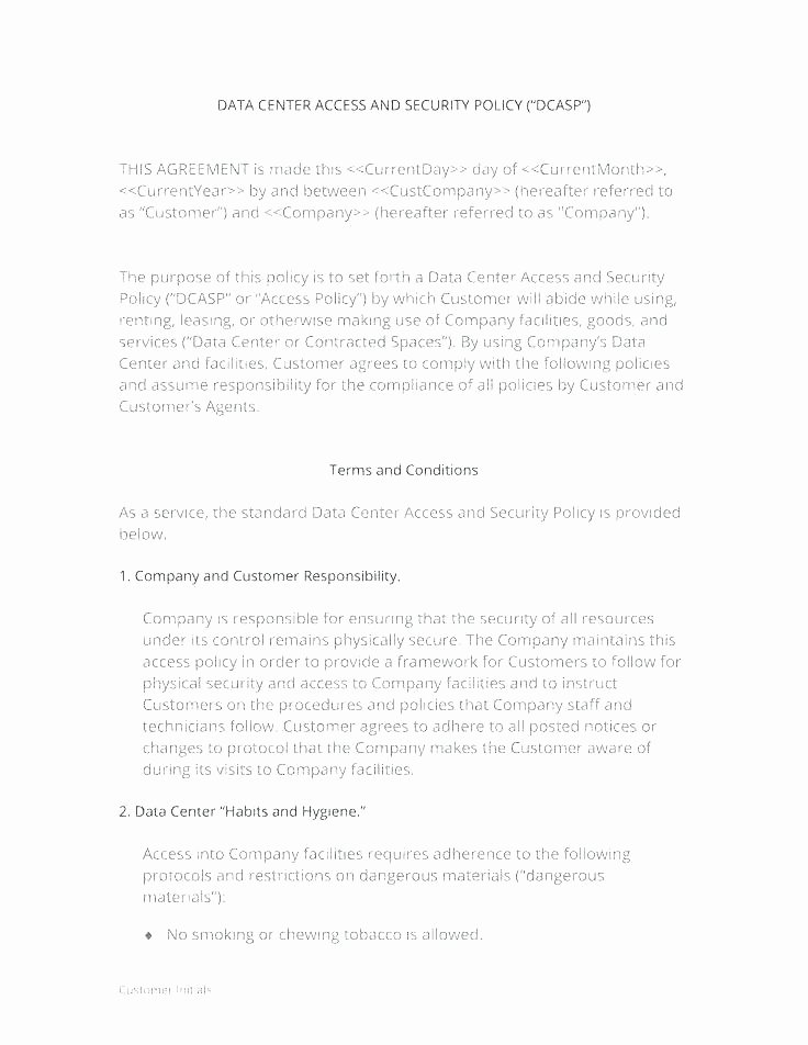 Cyber Security Policy Template Stcharleschill Template