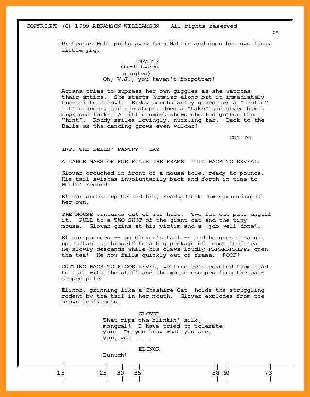 Google Docs Screenplay Template Stcharleschill Template