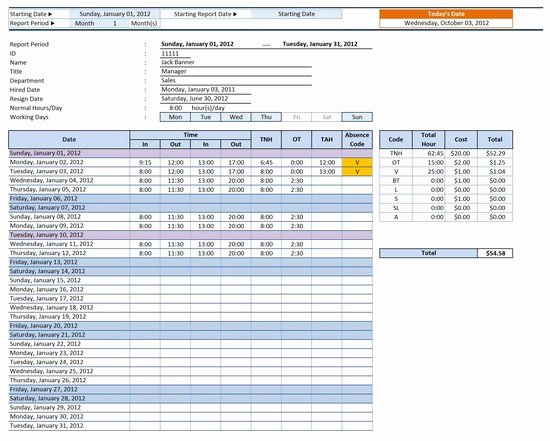 Leave Tracker Excel Template Stcharleschill Template