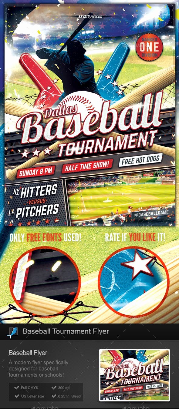 Softball Tournament Flyer Template Stcharleschill Template