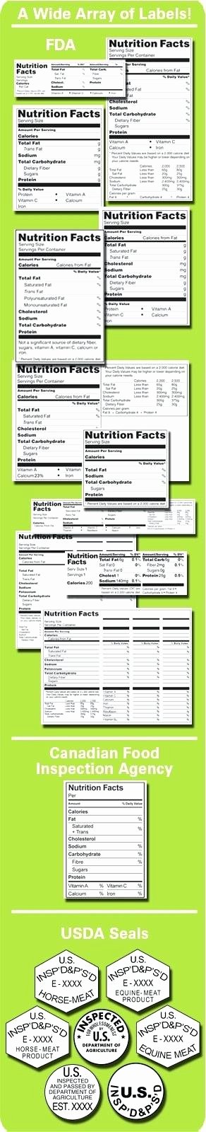 Supplement Facts Label Template Stcharleschill Template