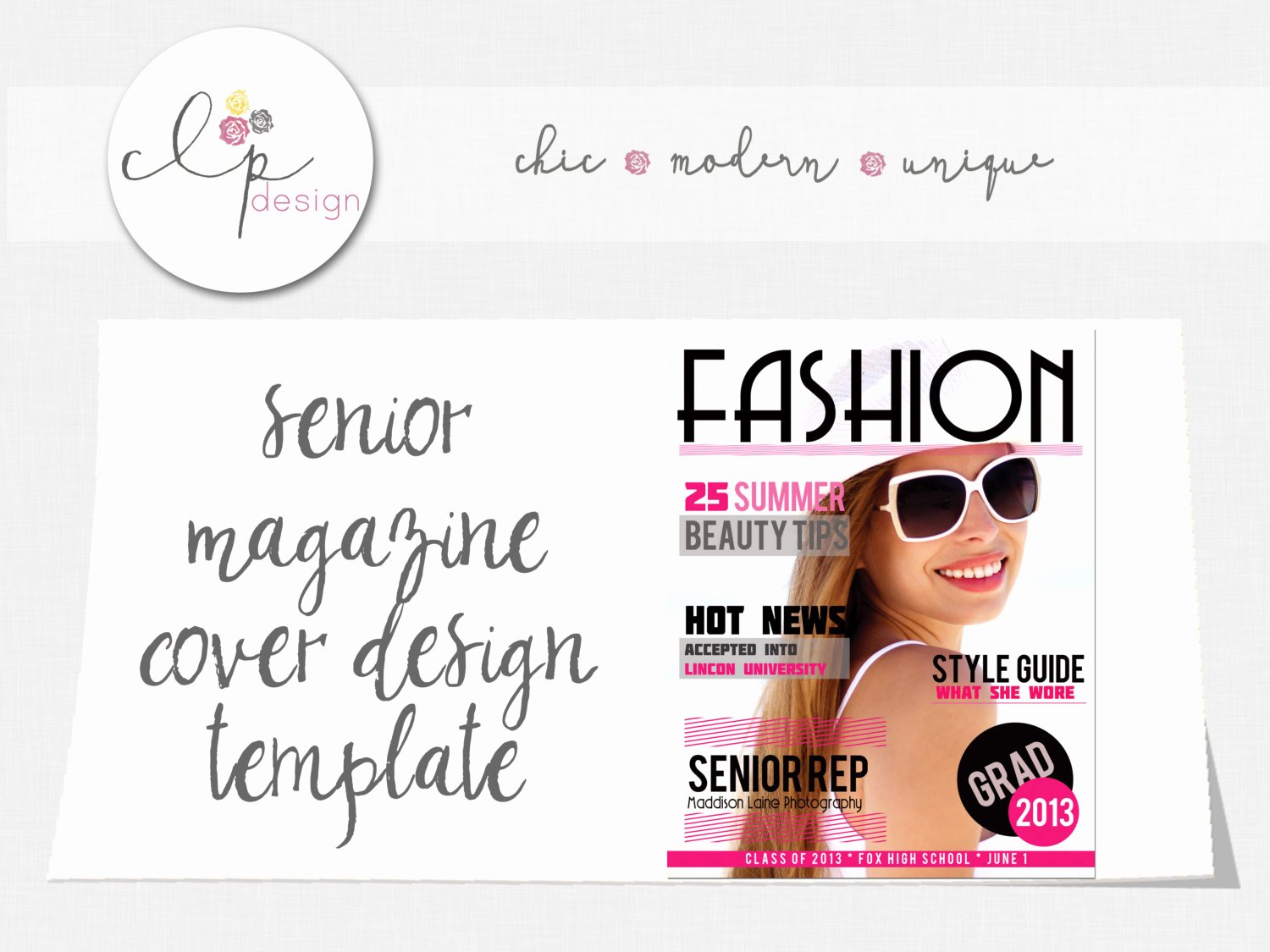 Vogue Magazine Cover Template Stcharleschill Template