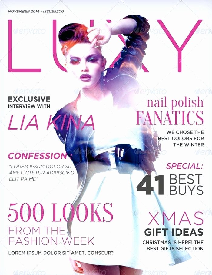 Vogue Magazine Cover Template Stcharleschill Template