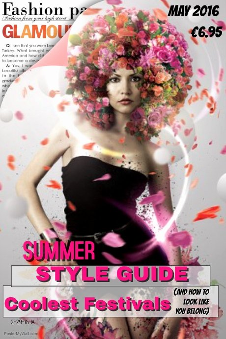 Vogue Magazine Cover Template Stcharleschill Template
